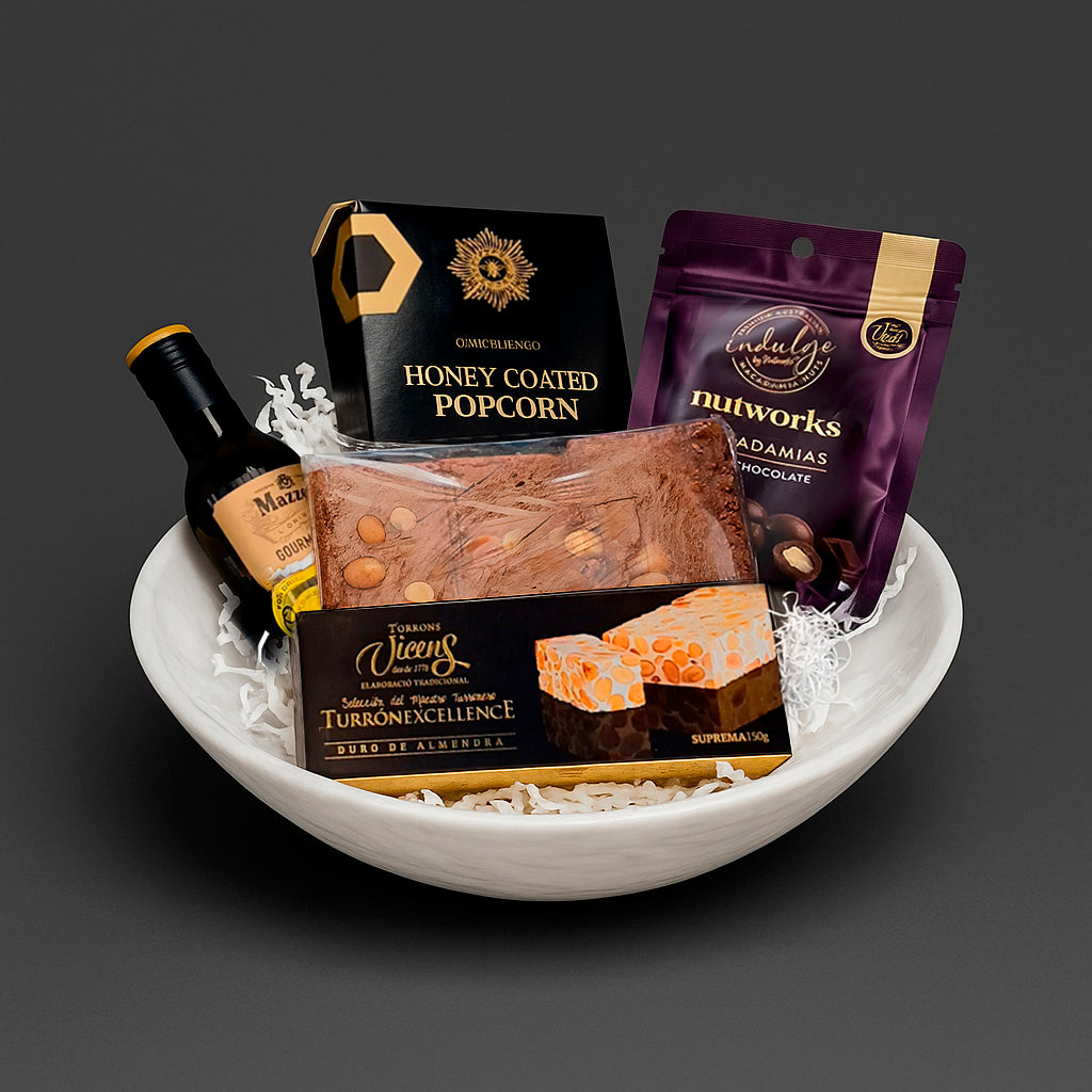 The Luxe Foodie Medium Hamper #1 – Luxe Gifts and Hampers
